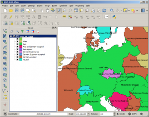Europe World War 2 Shapefiles - deparkes