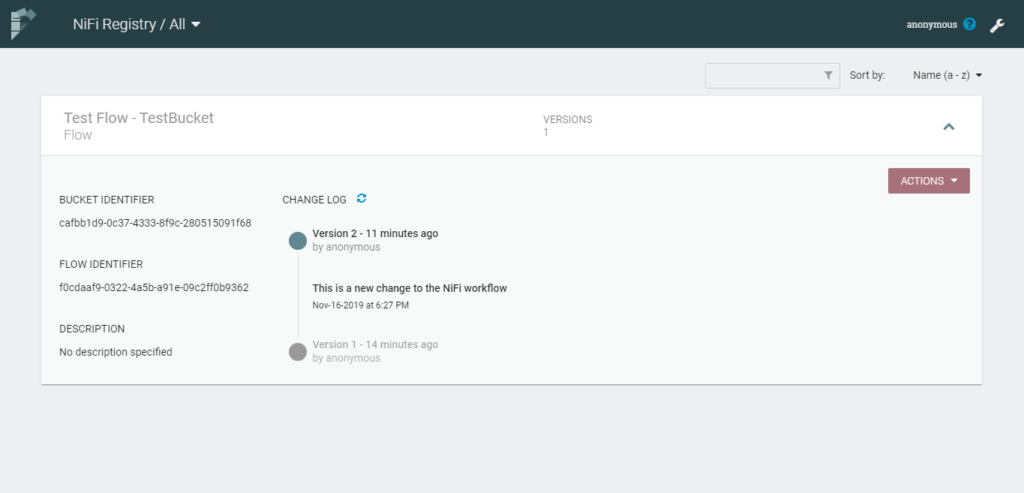 Nifi Version Control with Nifi Registry - deparkes